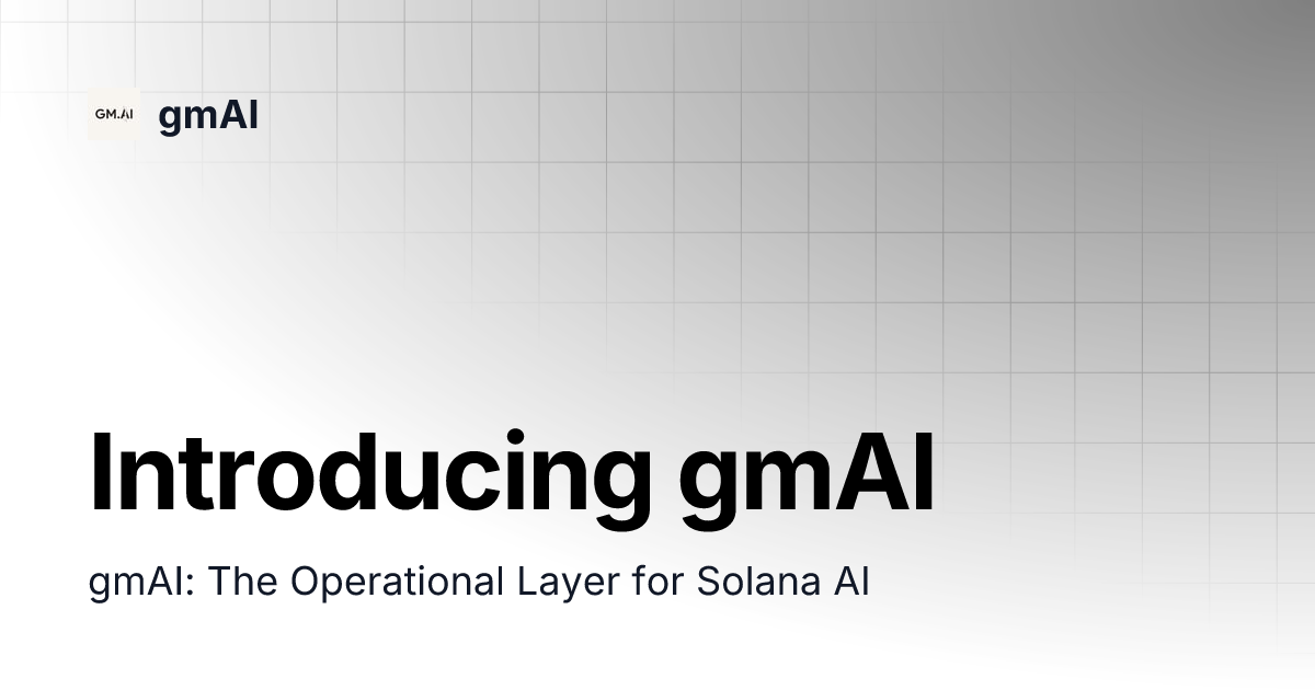 Introducing gmAI | gmAI